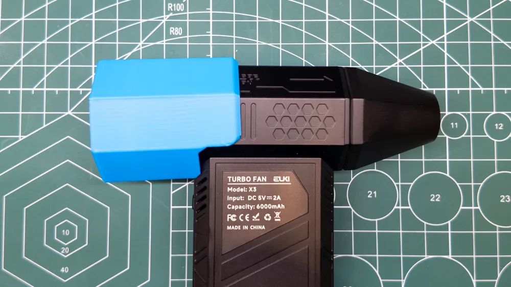 Turbo Fan Filter / Safety Attachment / Lens Blower - Free 3D Print ...