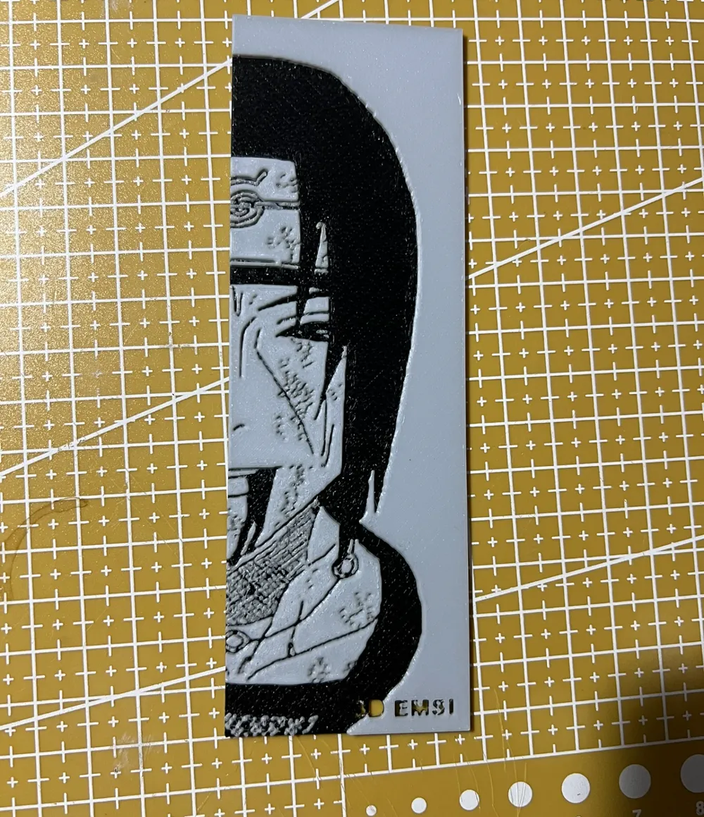 Itachi Naruto bookmark by Emsi94 - MakerWorld