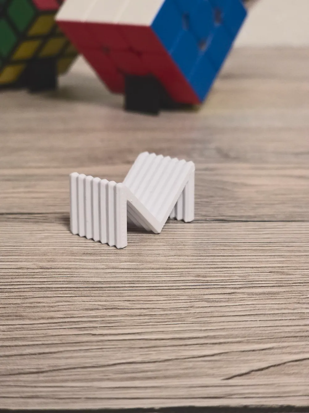 Apex | Minimalist 45° Cube Stand - Free 3D Print Model - MakerWorld