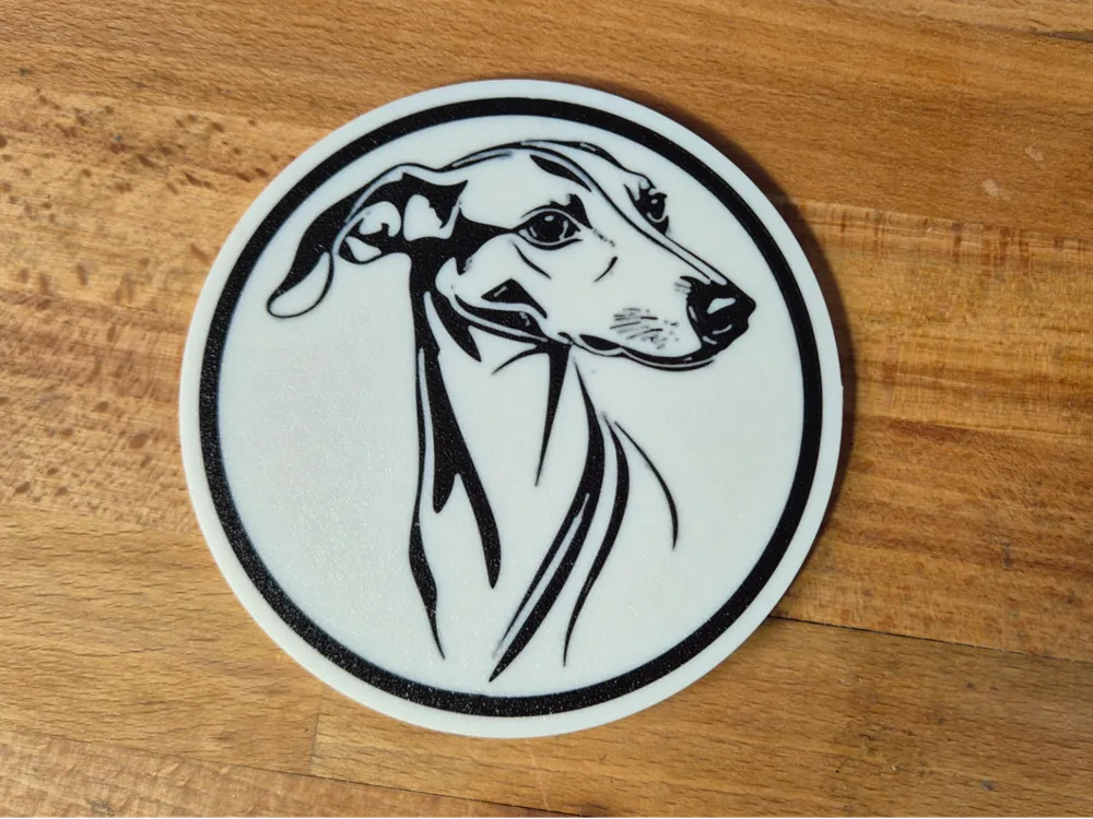 Greyhound coaster by Mr.Jay - MakerWorld