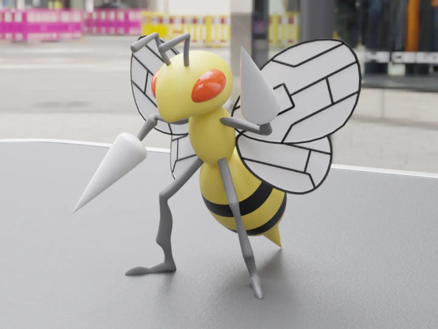 Pokemon--Beedrill (Full disassembled color printing) por liupeiyty ...