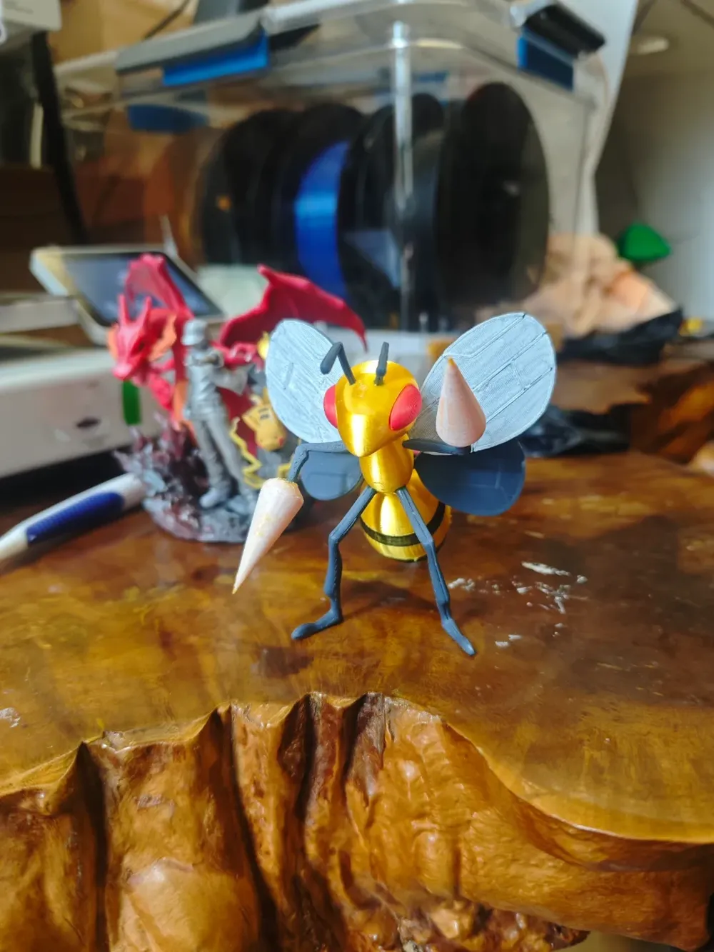 Pokemon--Beedrill (Full Disassembly Multi-color Printing) by liupeiyty ...