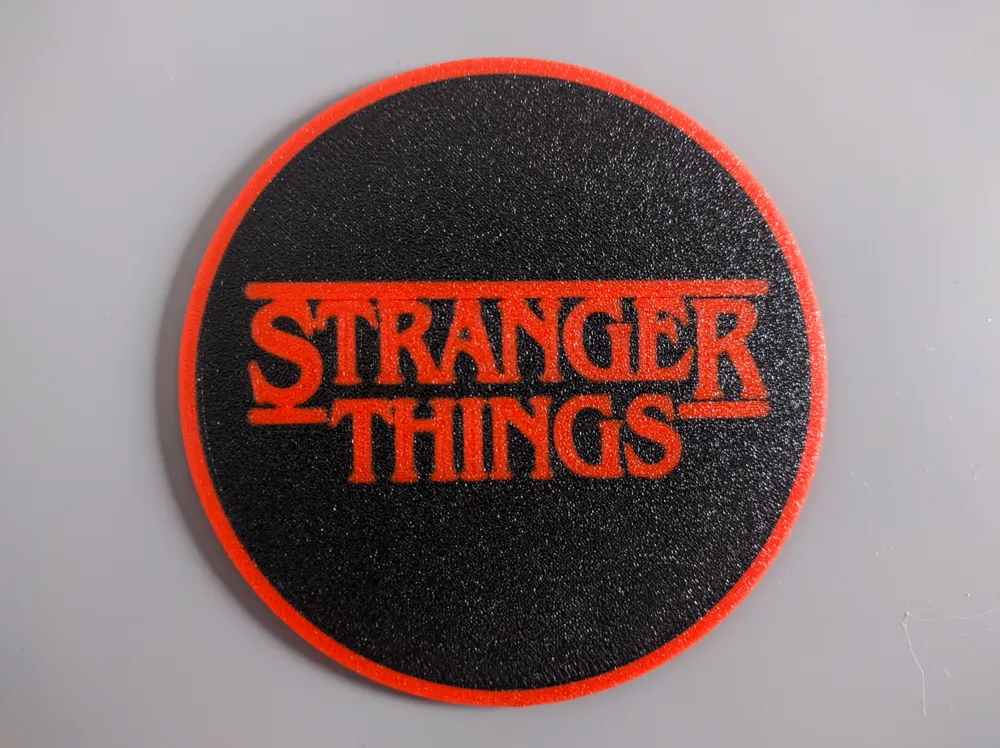 Stranger Things Coaster by Szaman - MakerWorld