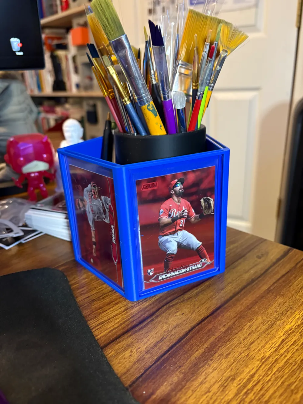 Toploader Card Display - Pencil / Brush Holder by Adam Bumgardner ...