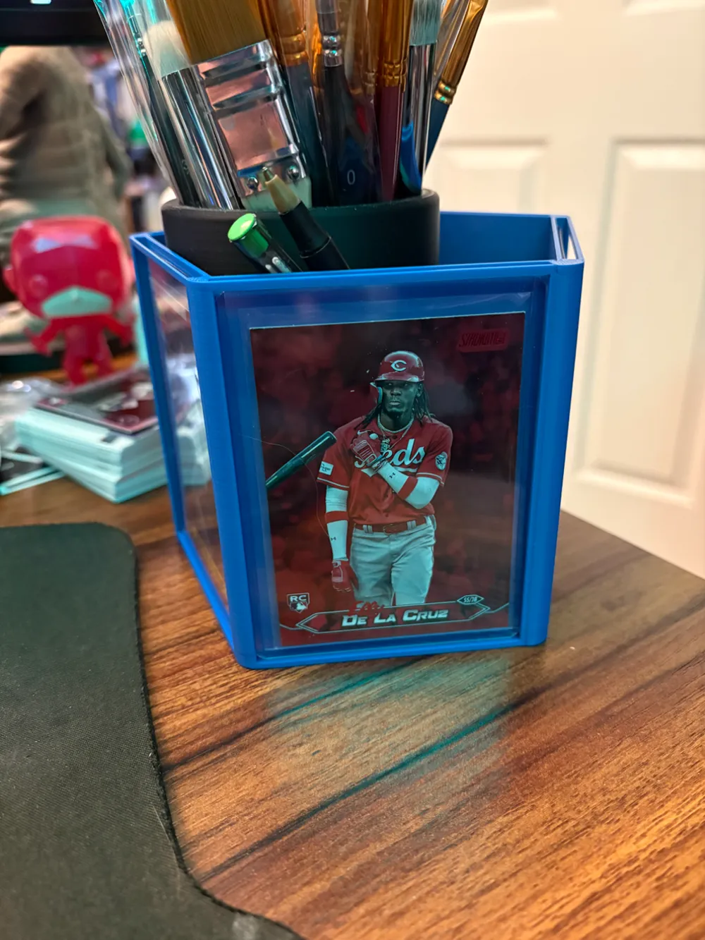 Toploader Card Display - Pencil / Brush Holder by Adam Bumgardner ...