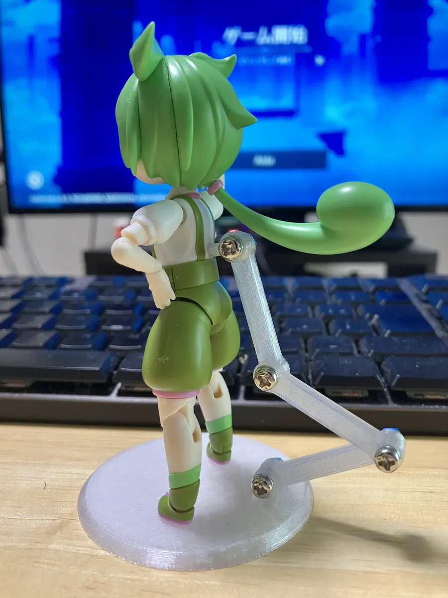 3mm Action Figure Display Stand by kaz3d MakerWorld: Download Free 3D ...