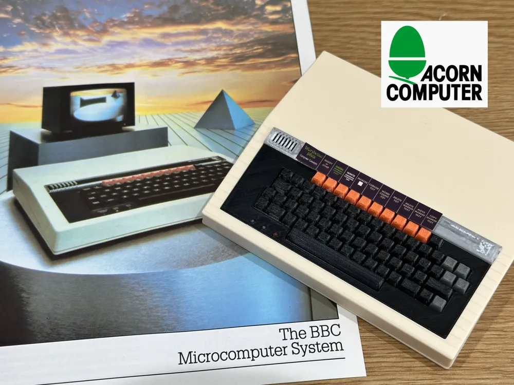 Acorn Computer, BBC Micro Miniature by Steve W - MakerWorld