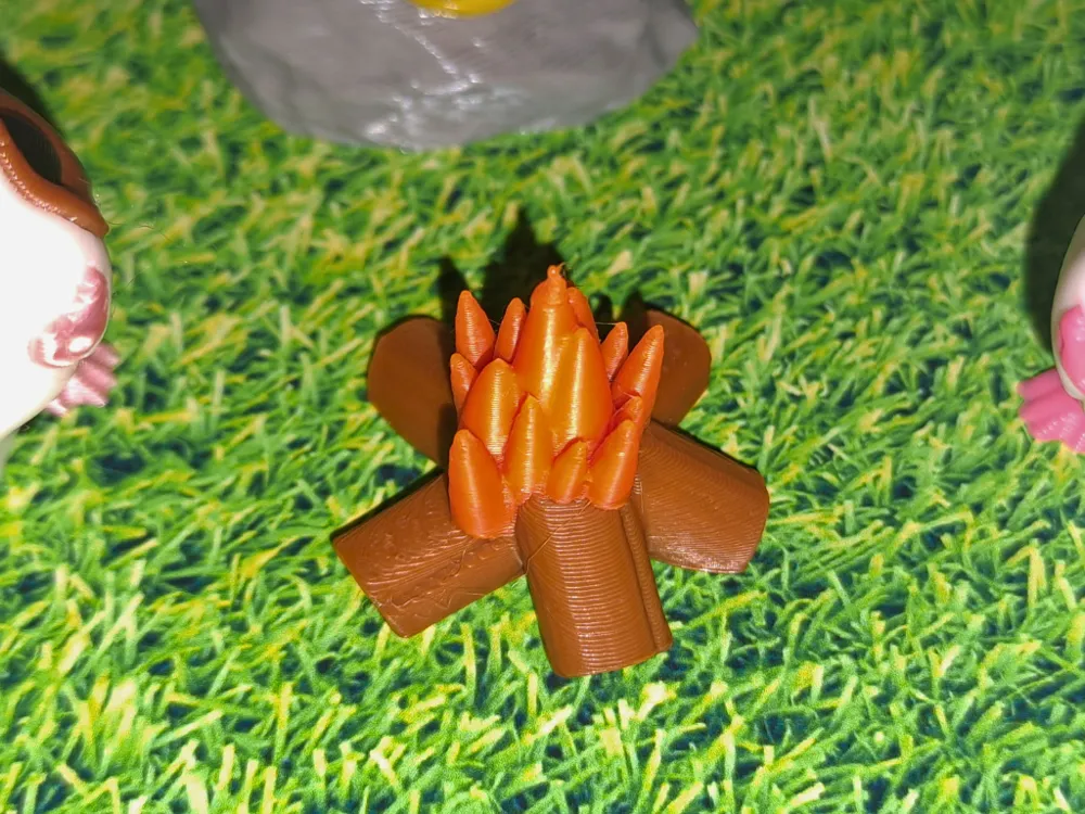 Tiny Campfire by Clare3D MakerWorld: Download Free 3D Models