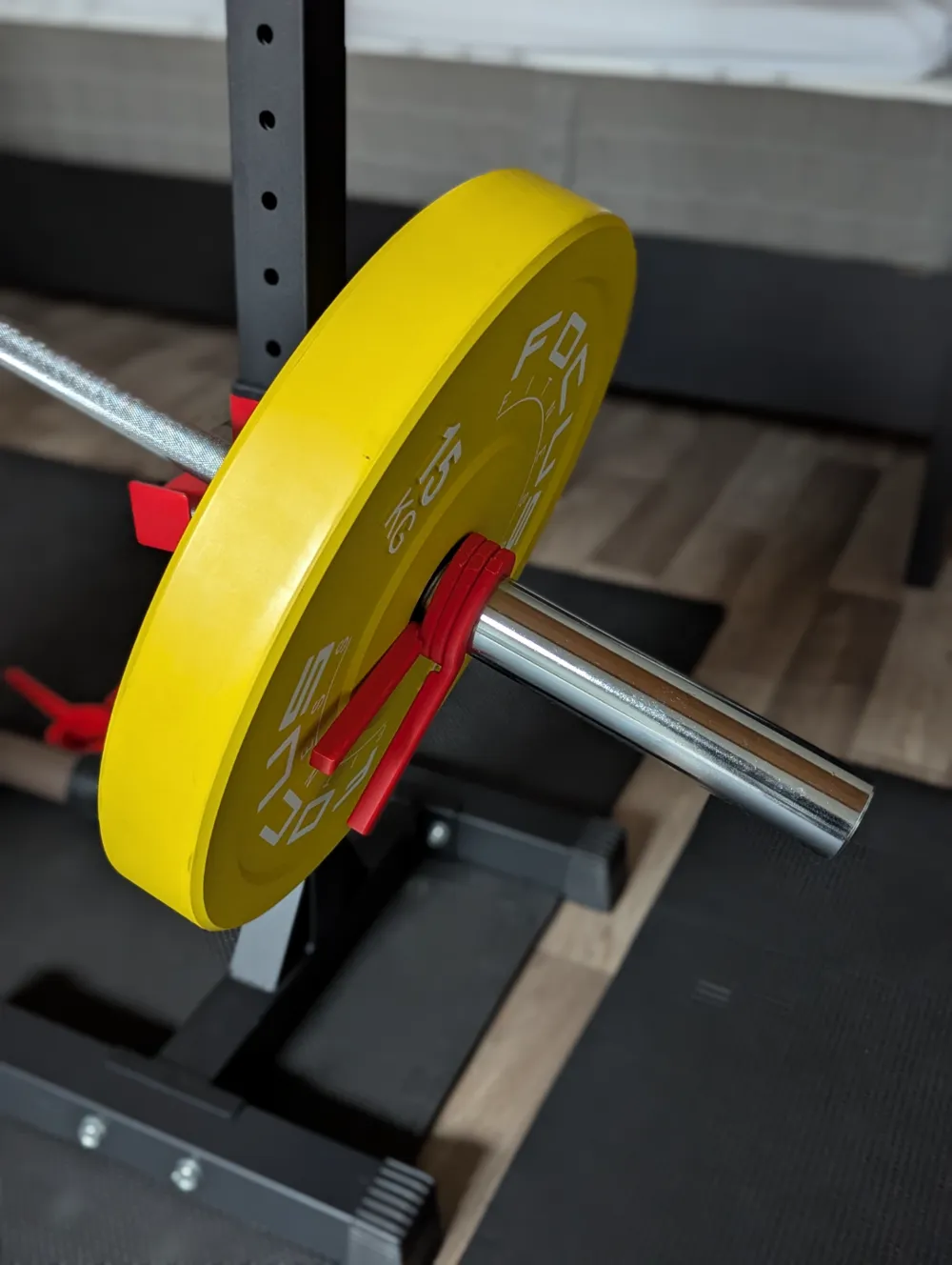 Fitness bar clamp by ZandschuurMakerWorld: Download Free 3D Models