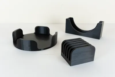 Round Coaster Holders - 10+ Variants by AlexT MakerWorld: Download Free ...