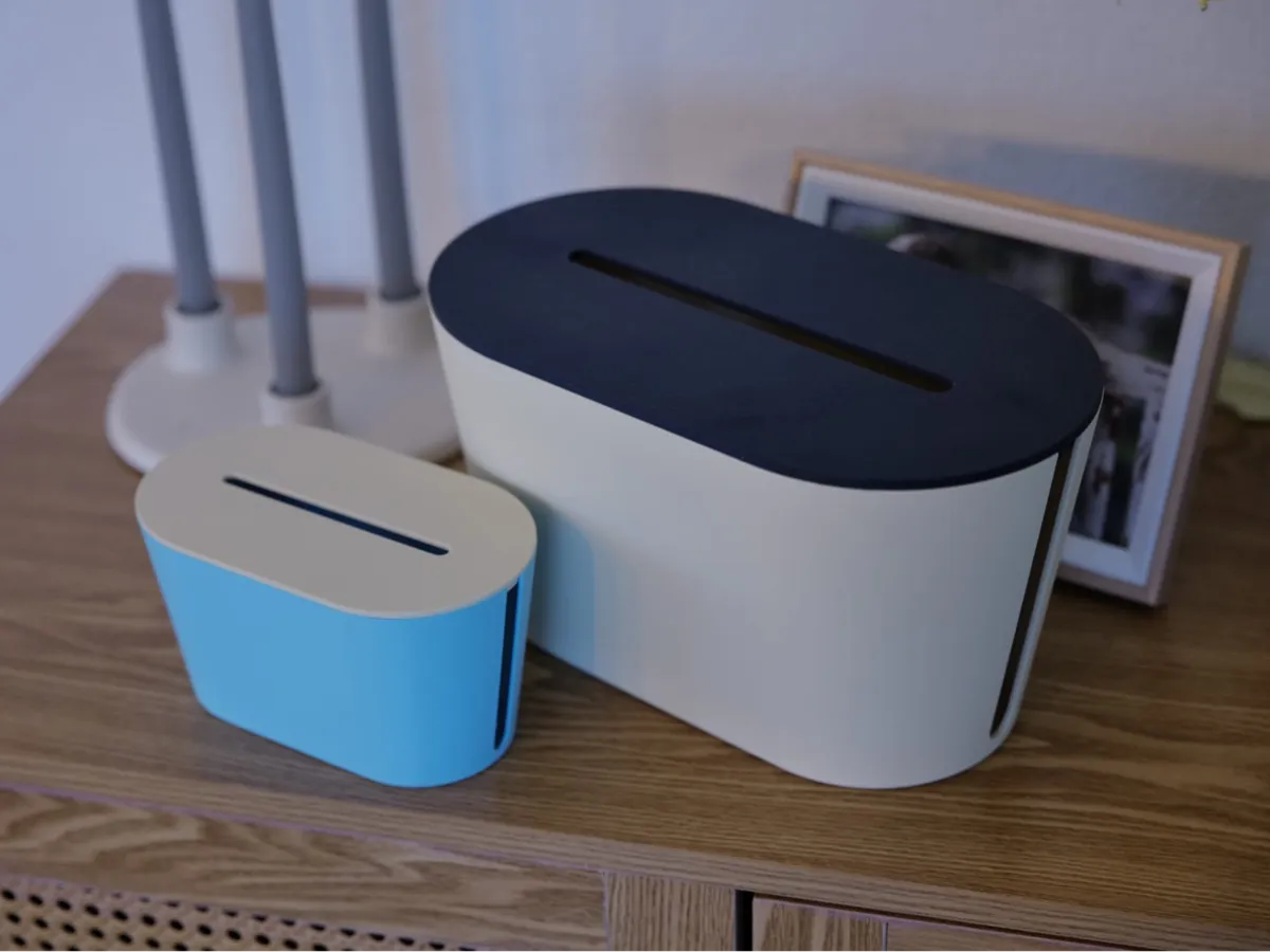 Cable Management with Lid and resizable - Free 3D Print Model - MakerWorld