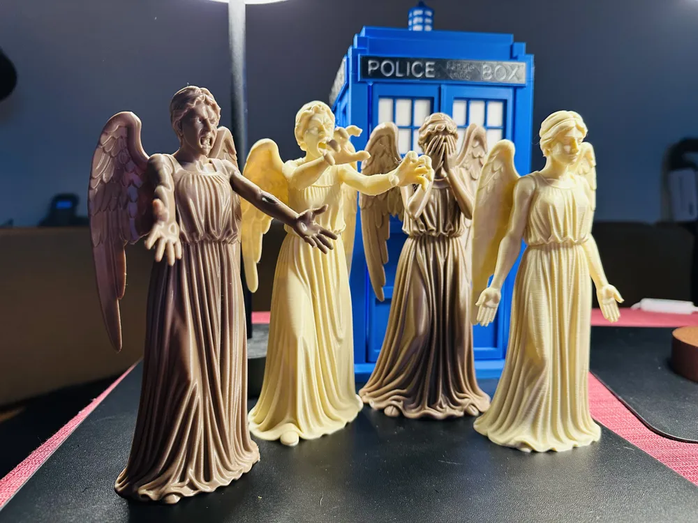 Weeping Angel (Beauty) Figure – 1:10 Scale - Free 3D Print Model ...