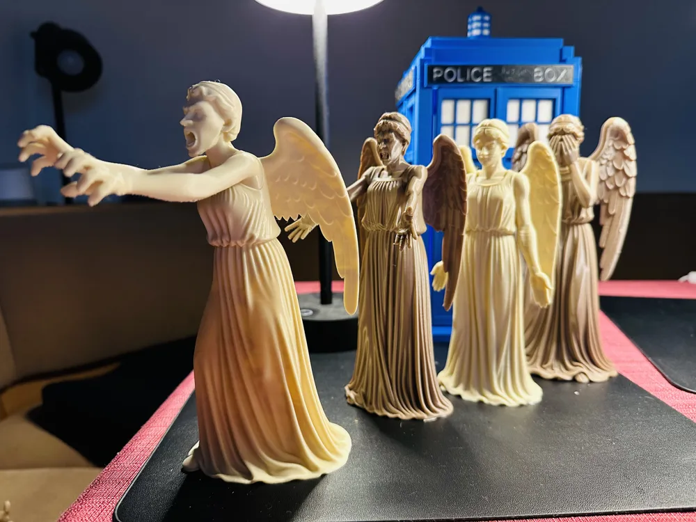 Weeping Angel (Beauty) Figure – 1:10 Scale - Free 3D Print Model ...