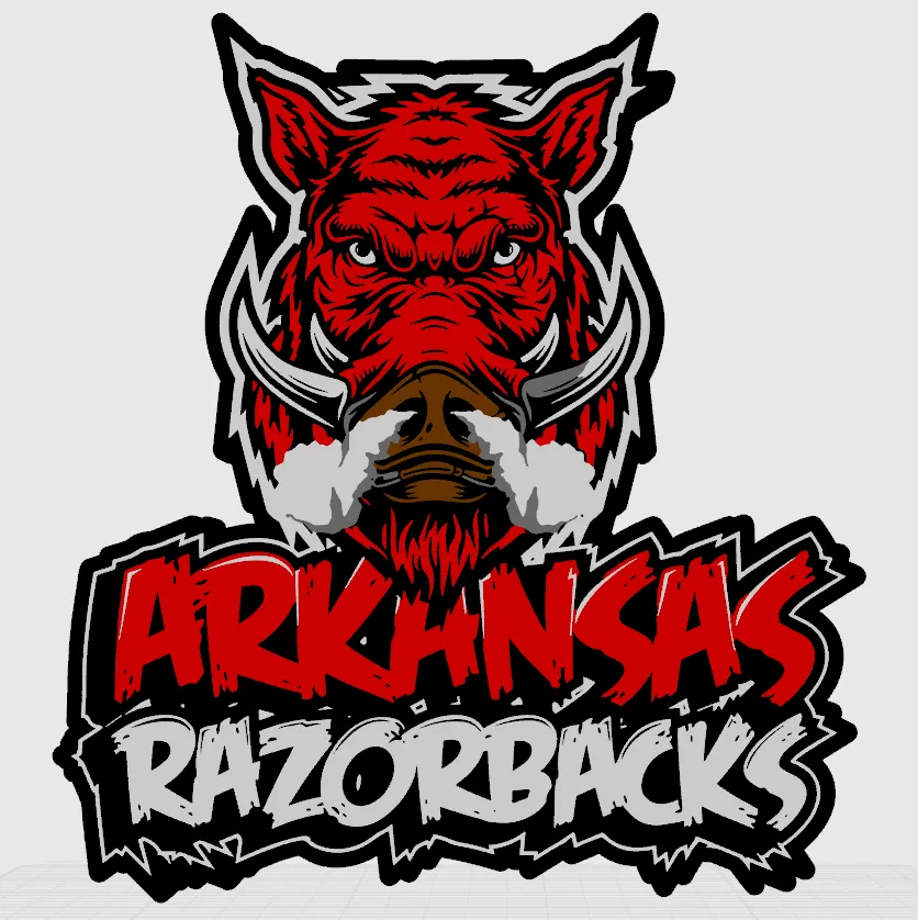 Arkansas Razorbacks by Bromigo77 - MakerWorld