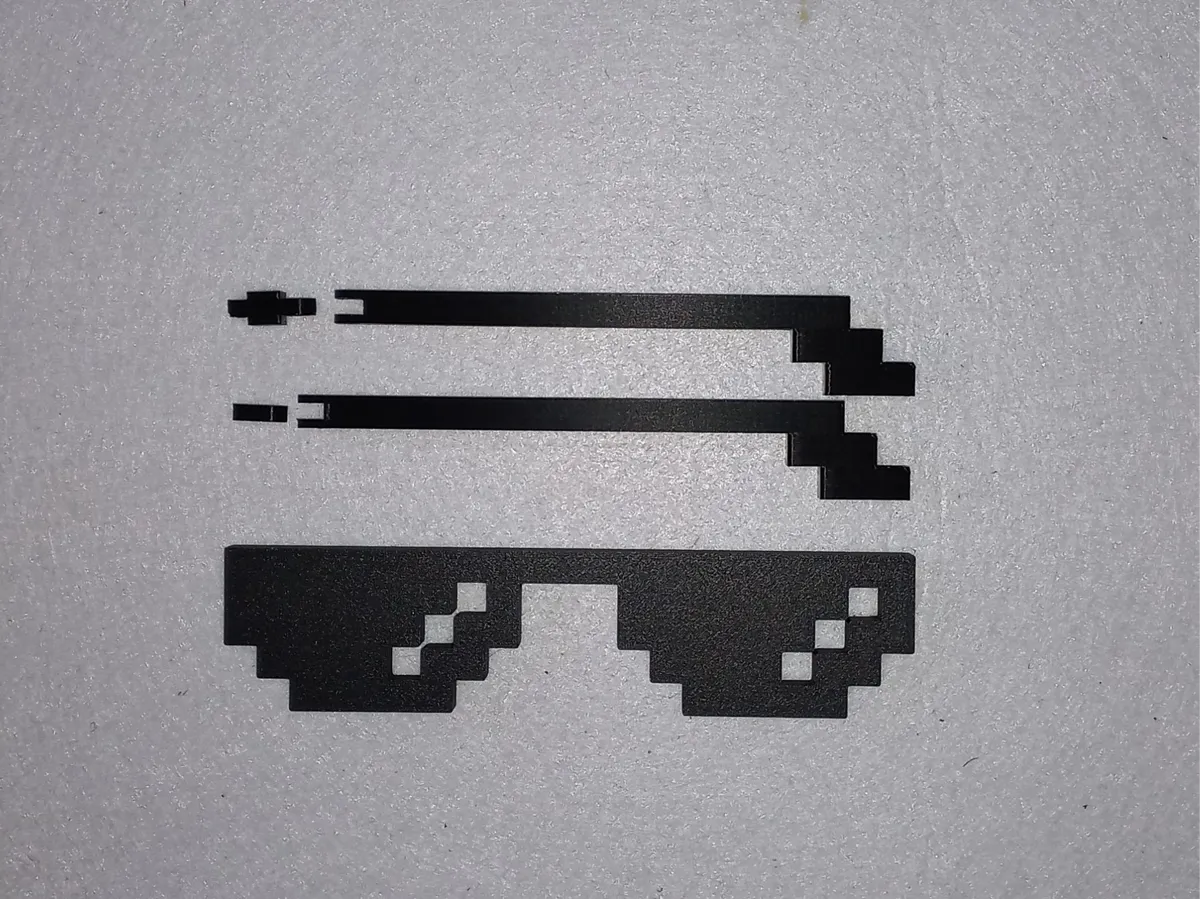 minecraft sunglasses - Free 3D Print Model - MakerWorld