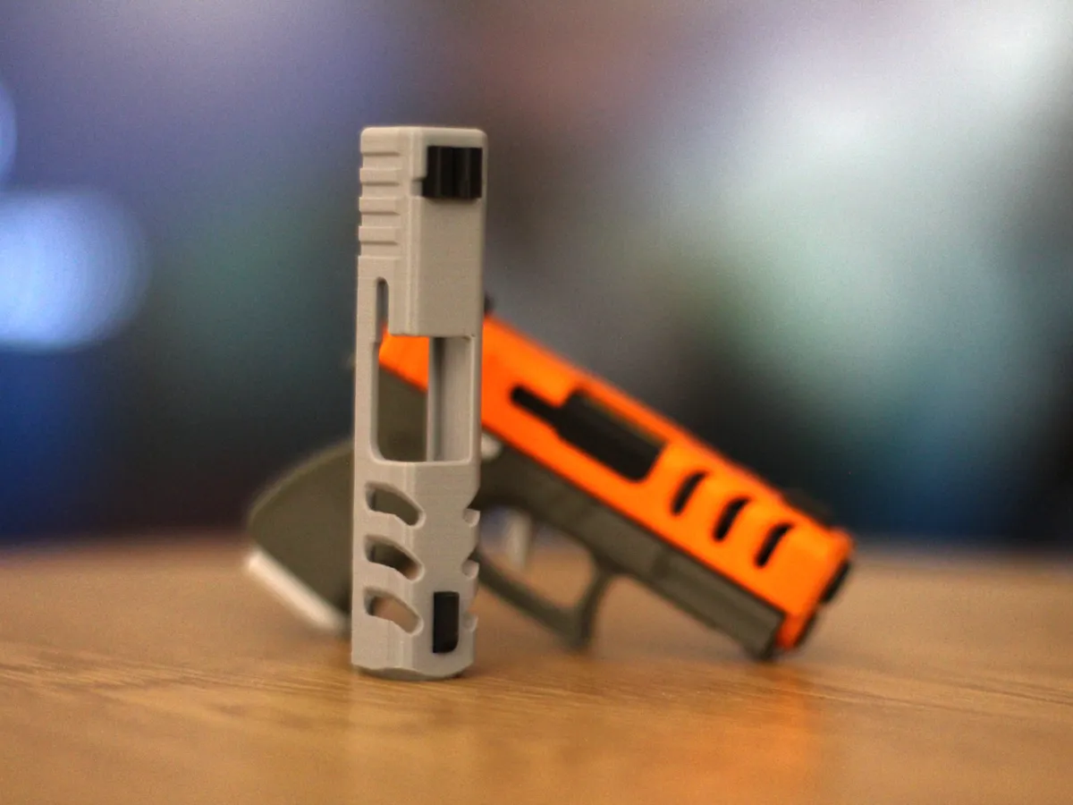 Glock Fidget Keychain – Modification de glissière perforée - Modèle d ...