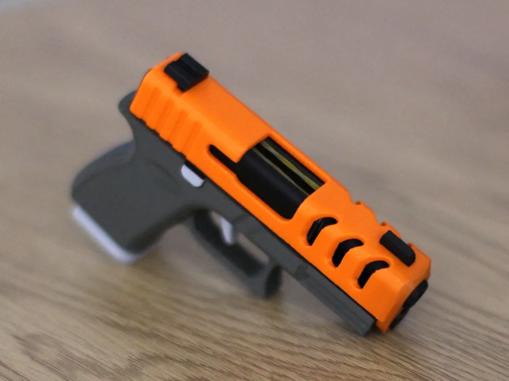 Glock Fidget Keychain – Modification de glissière perforée - Modèle d ...