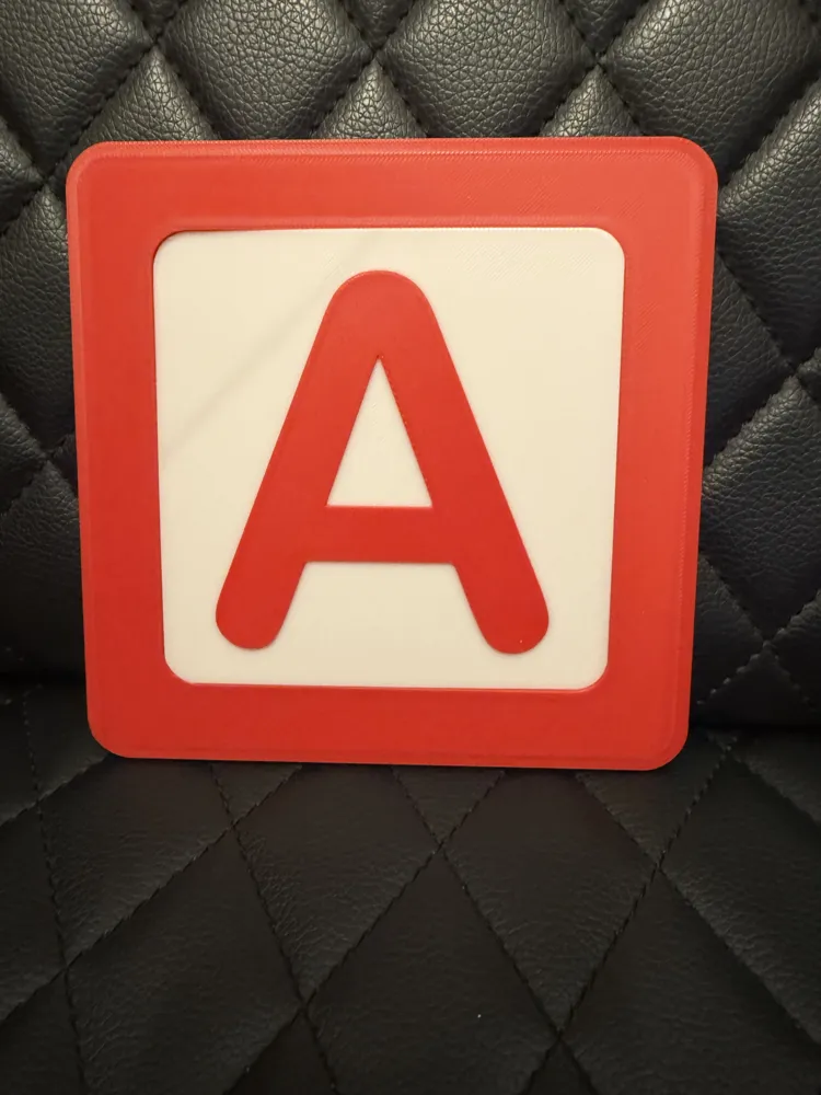 Toy Story inspired- Custom Alphabet Letter Tiles - Free 3D Print Model ...