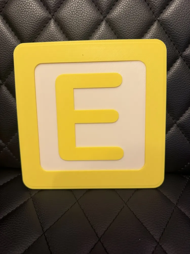 Toy Story inspired- Custom Alphabet Letter Tiles - Free 3D Print Model ...