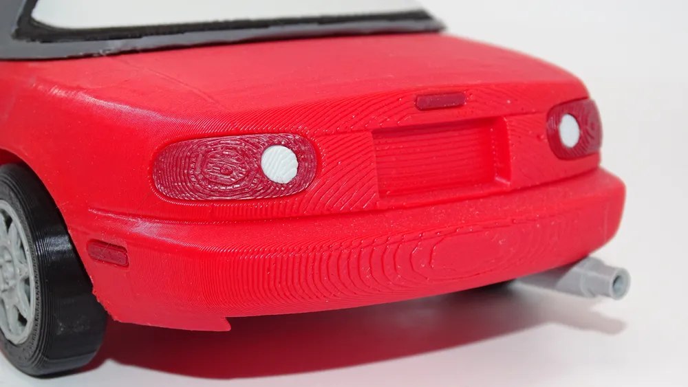 Mazda MX-5 NA w/ Steering Wheel 1:19 Scale - Free 3D Print Model ...