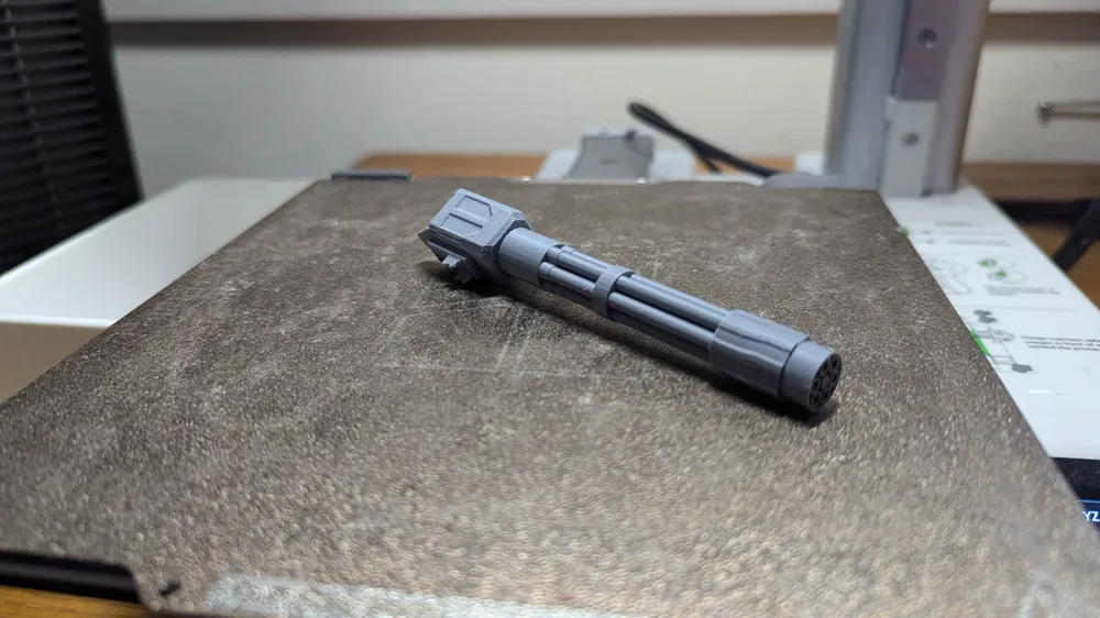 Arm Mounted Gatling Gun for 1/100 MG Heavyarms by Keegan308 MakerWorld ...