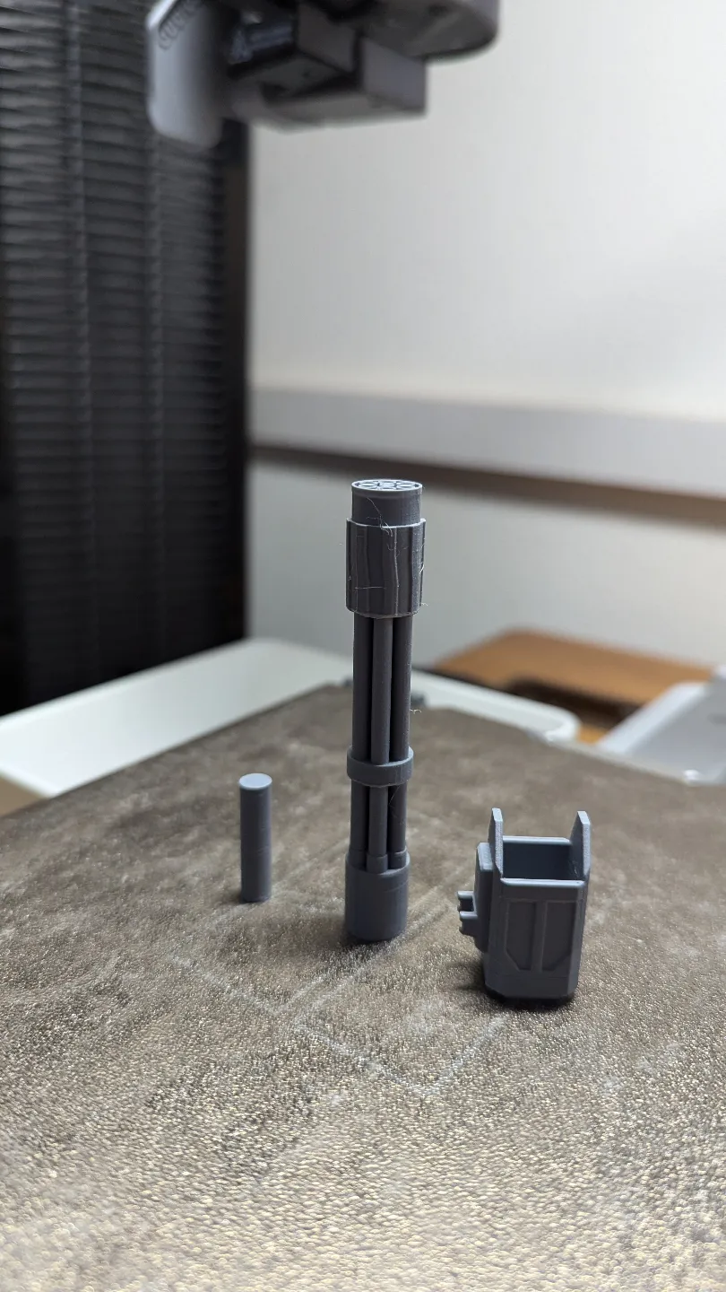 Arm Mounted Gatling Gun for 1/100 MG Heavyarms by Keegan308 MakerWorld ...