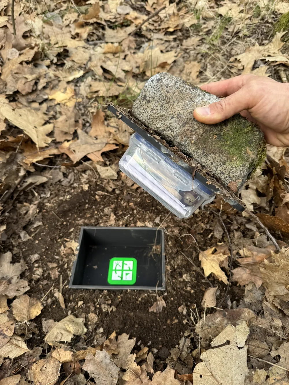Geocache under the ground - Free 3D Print Model - MakerWorld