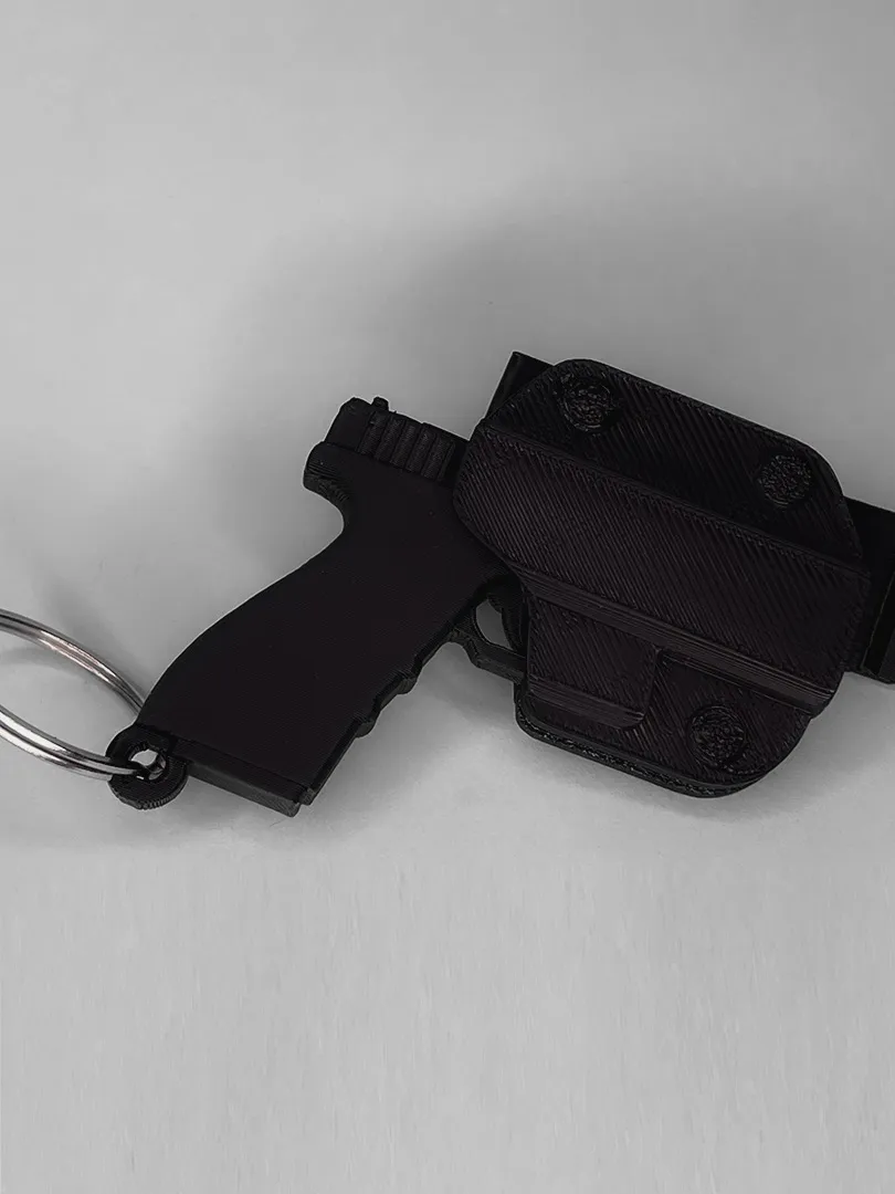 Glock Gun Keychain - Free 3D Print Model - MakerWorld