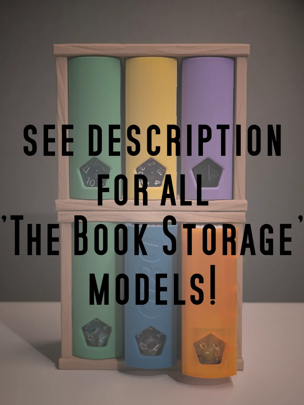 The Book Storage - The Container Book by Yixeo MakerWorld: Download ...