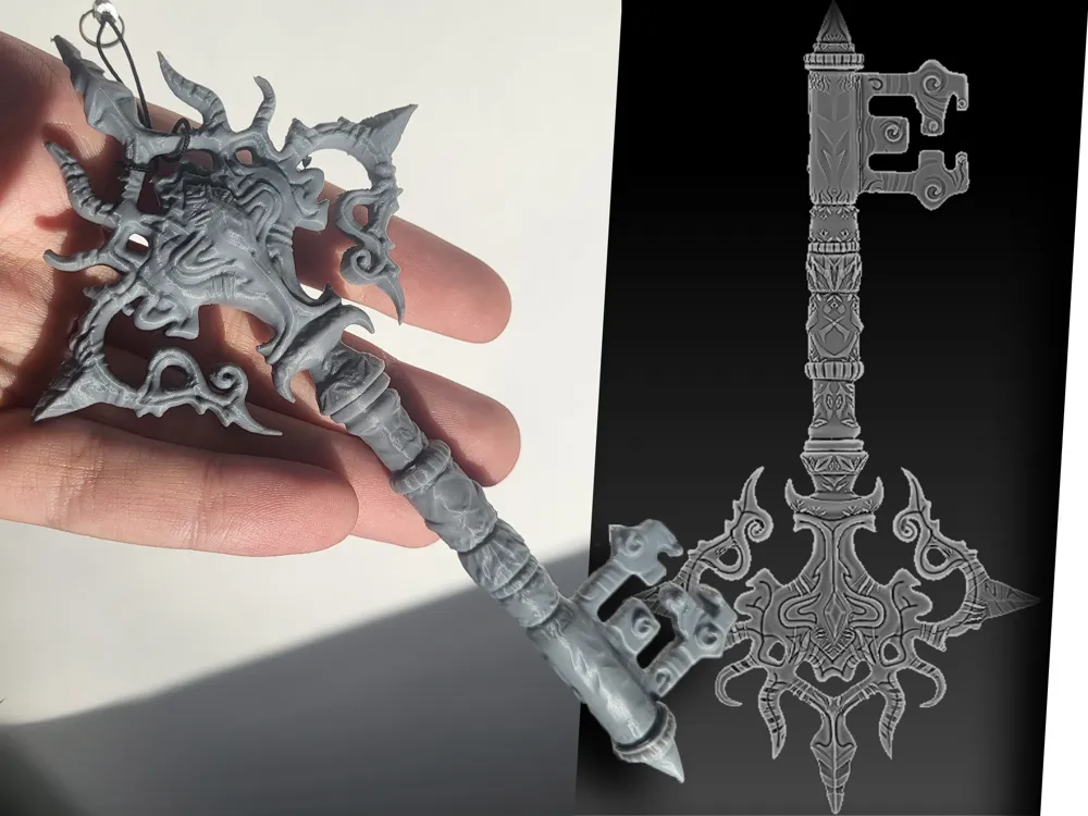 DnD Jungle Temple Key Wearable by Jonparrish3D MakerWorld: Download ...