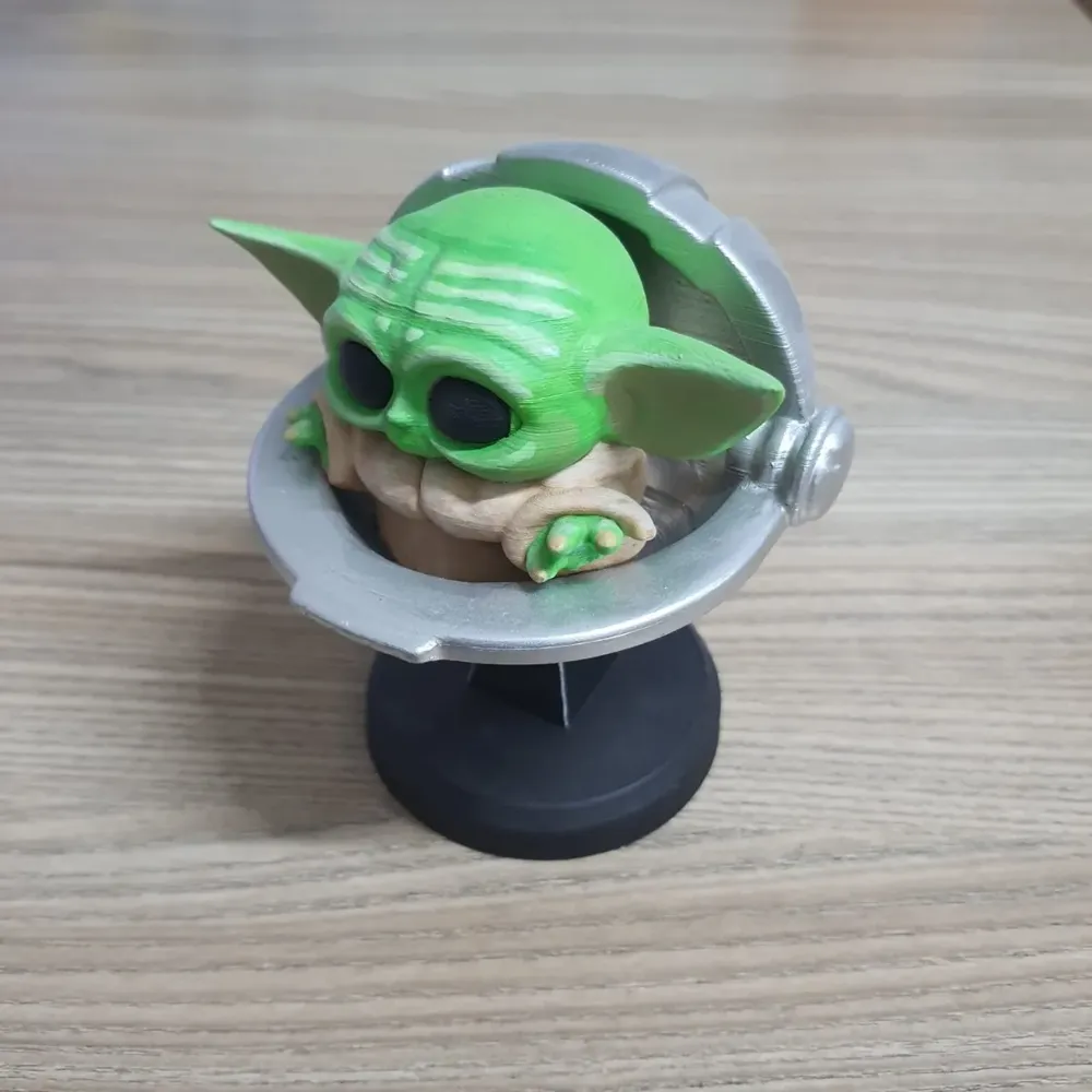 Grogu (Baby Yoda) In Crib by The Arcane Nook MakerWorld: Download Free ...