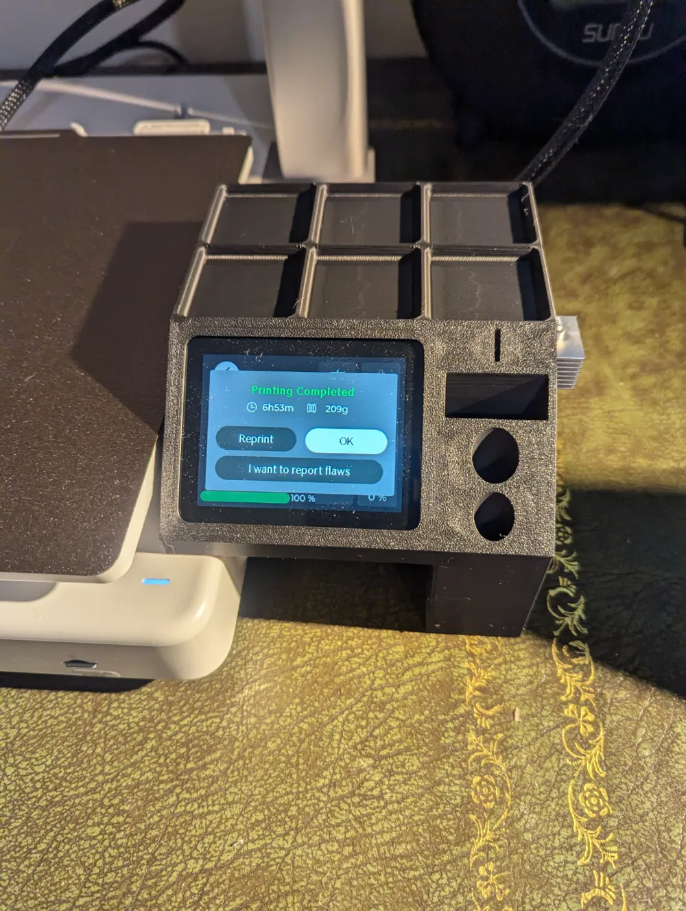 A1 Display Cover, Tool Storage and Gridfinity Tray by TheAllegededEngineer MakerWorld: Download ...