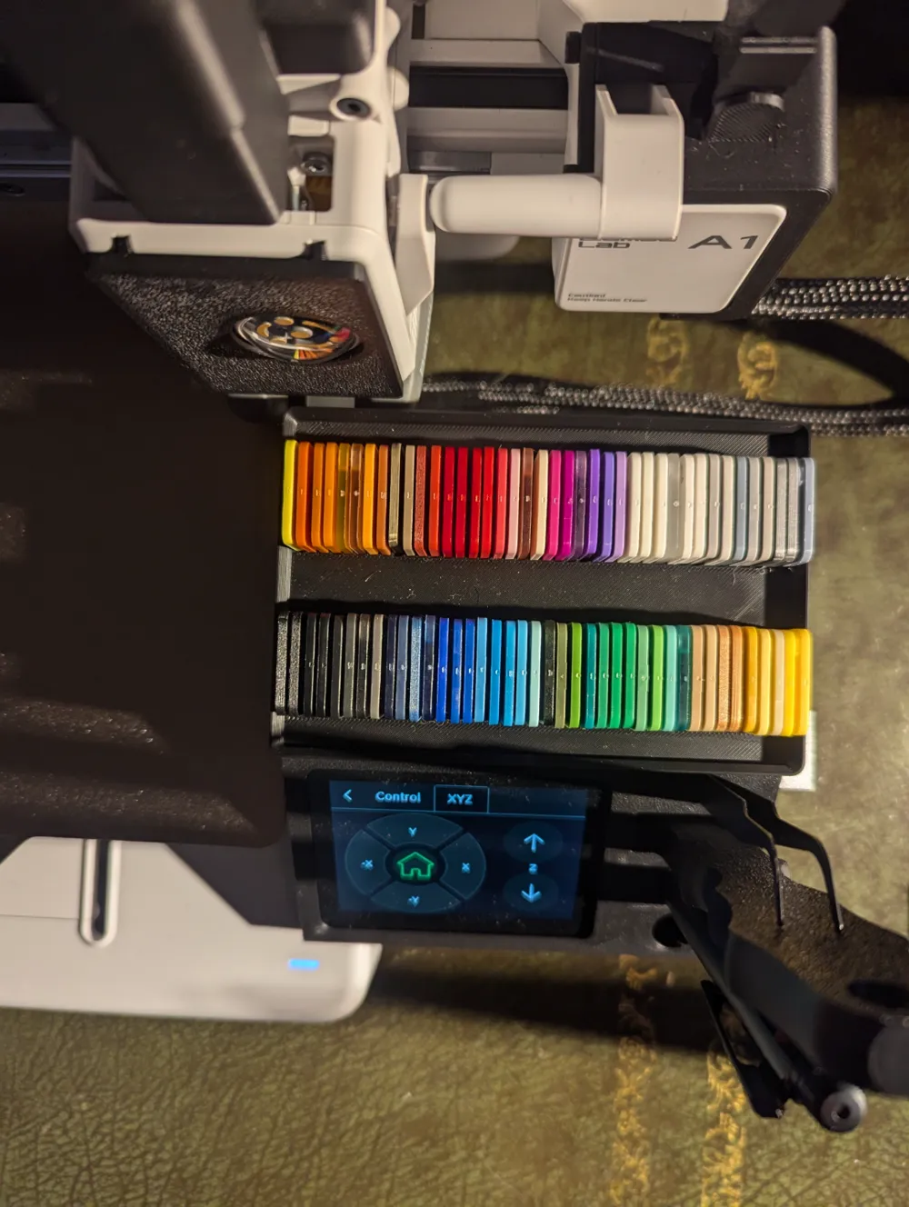 A1 Display Cover, Tool Storage and Gridfinity Tray by ...