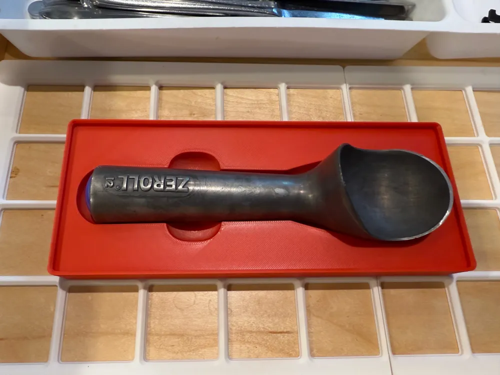 Zeroll Ice Cream scoop Gridfinity tray by Gingerbeard MakerWorld ...