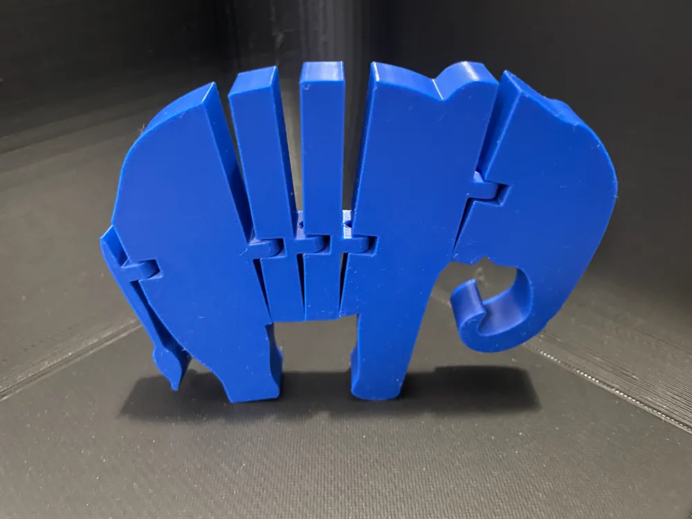 Articulated elephant - Free 3D Print Model - MakerWorld