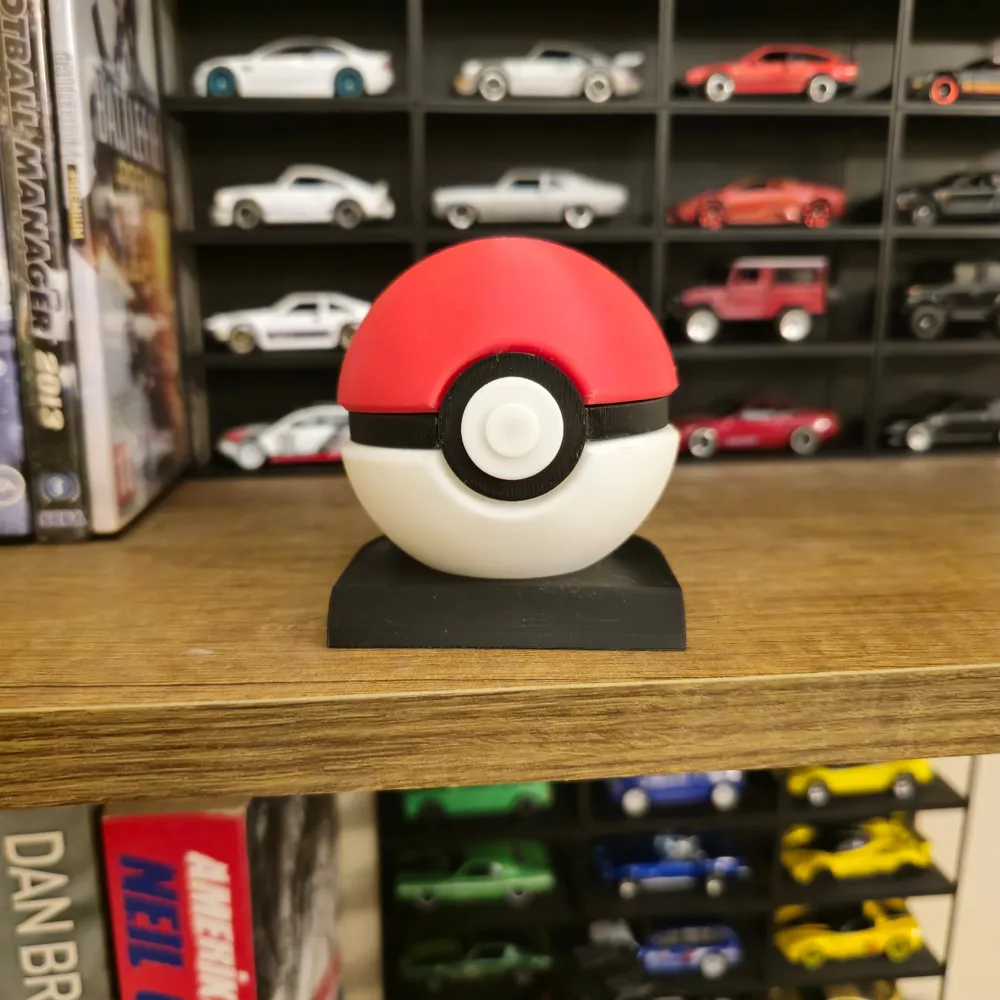 Classic Pokeball with Stand by VGameXpert - MakerWorld