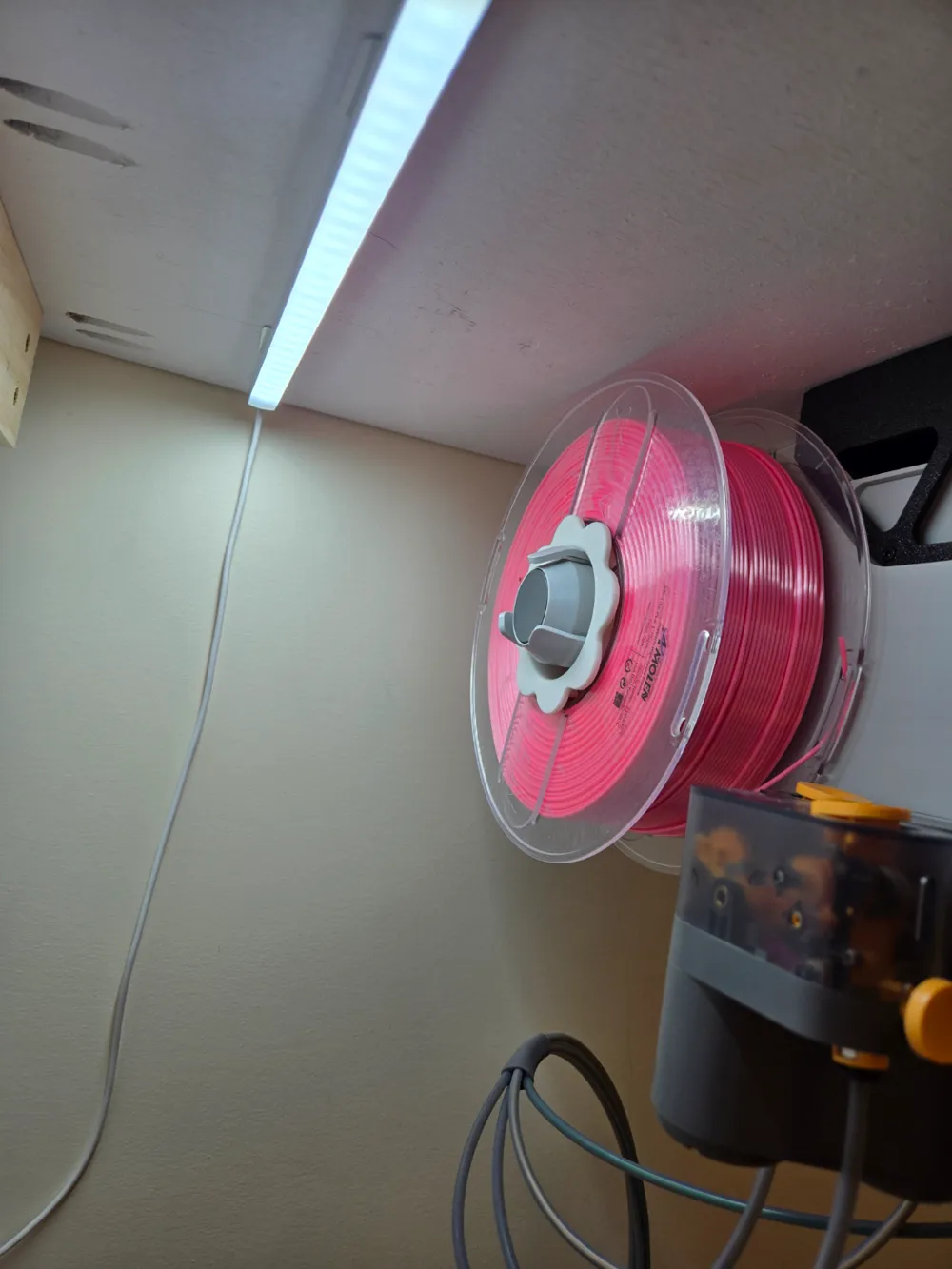 AMOLEN Filament Roll Spacer for AMS Lite - Free 3D Print Model - MakerWorld