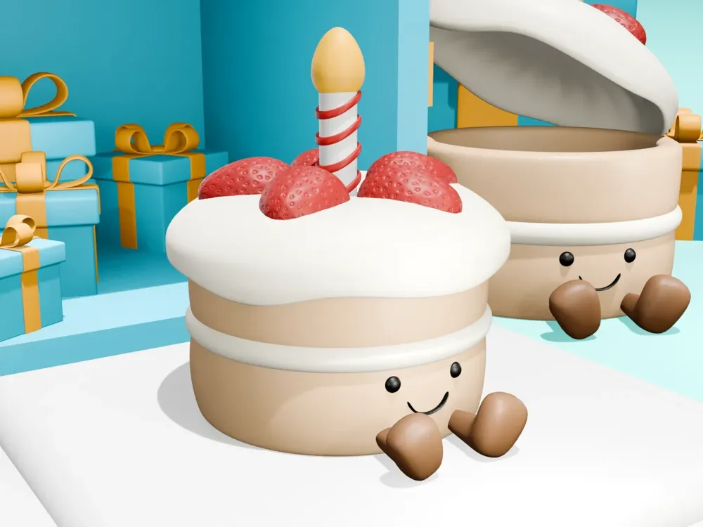 Jellycat Cake by Agnes - MakerWorld