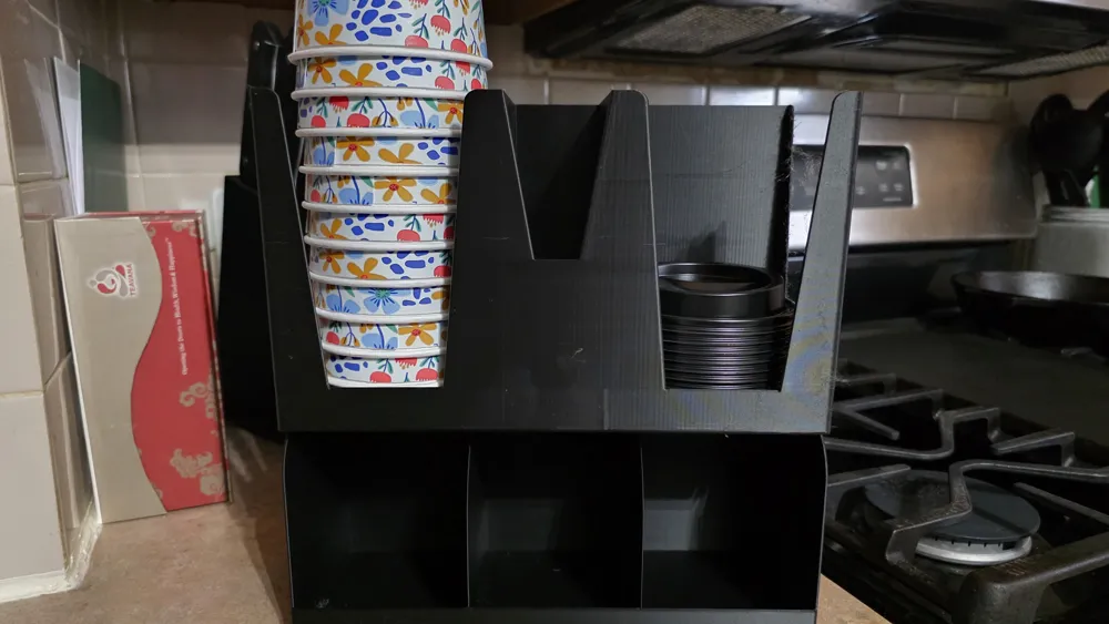 Coffee Bar Organizer - Free 3D Print Model - MakerWorld
