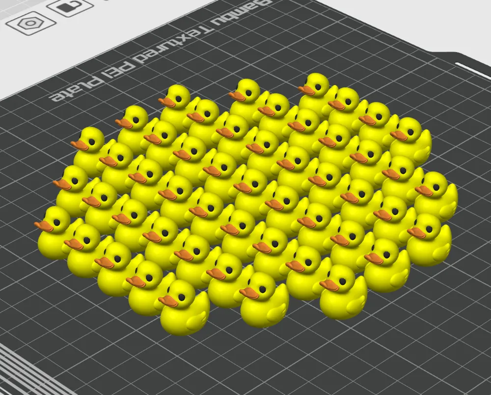 Mini DUCKING army! by K3DPrint MakerWorld: Download Free 3D Models