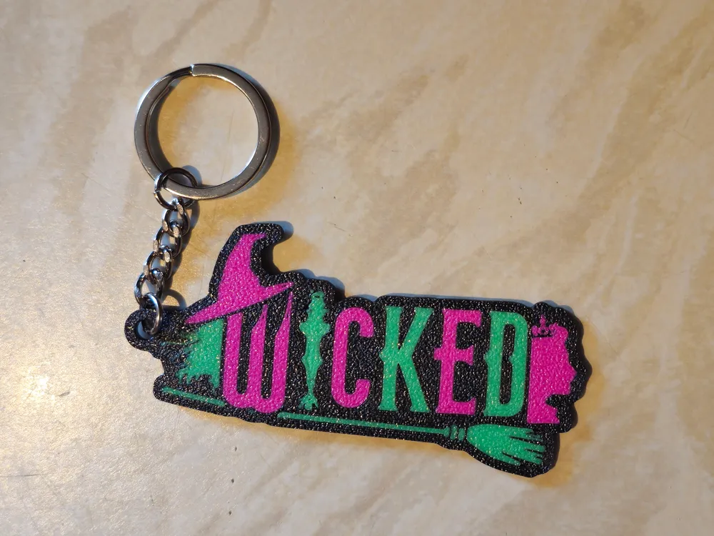 Wicked Keyring by neilault - MakerWorld
