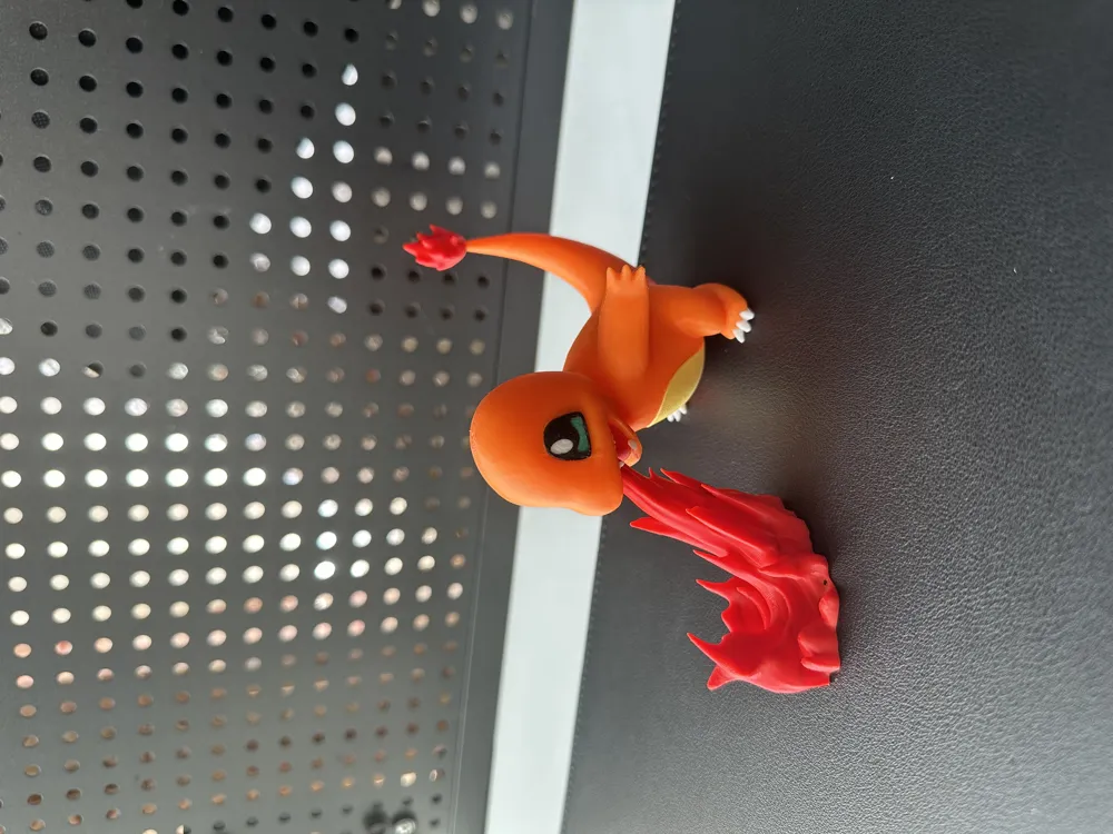 Pokemon Charmander no ams hot breath - Free 3D Print Model - MakerWorld