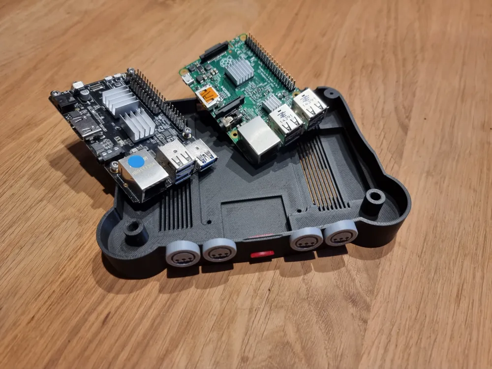 N64 Case (Raspi/Rock/...) by Basti85 - MakerWorld