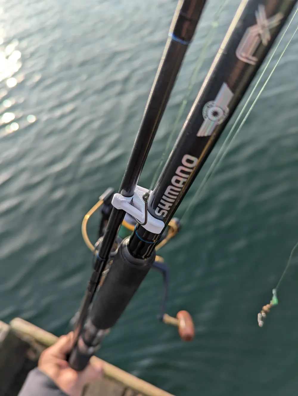 2pc Fishing Rod Holder by Vee Makes MakerWorld: Download Free 3D Models