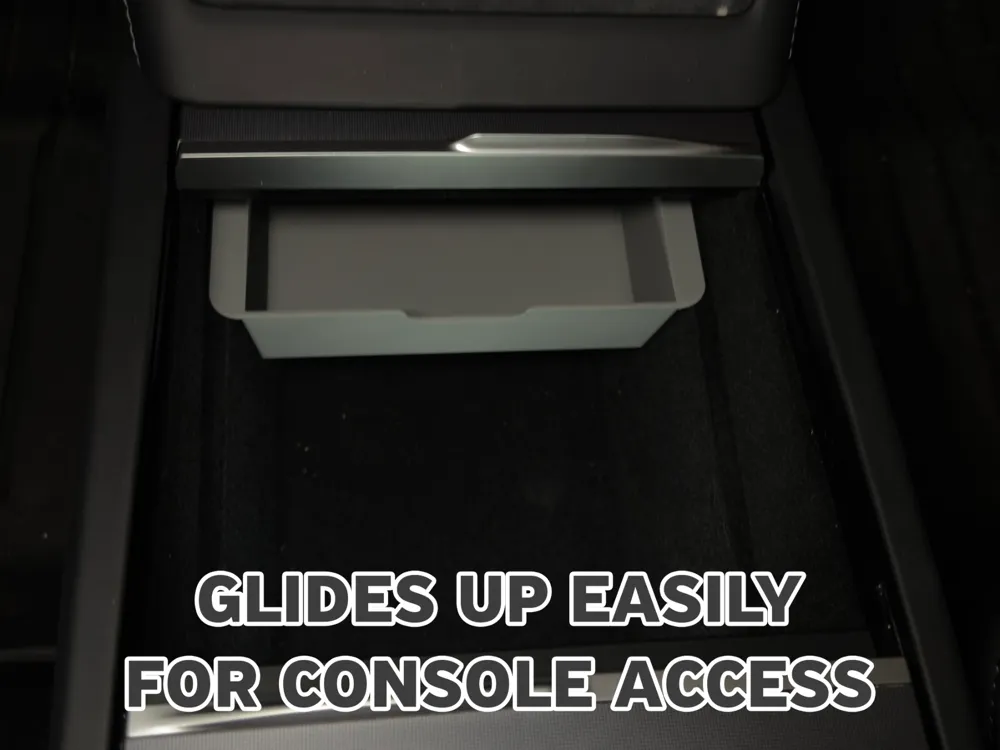 Tesla Model 3 / Model Y Center Console Tray 2025+ - Free 3D Print Model ...