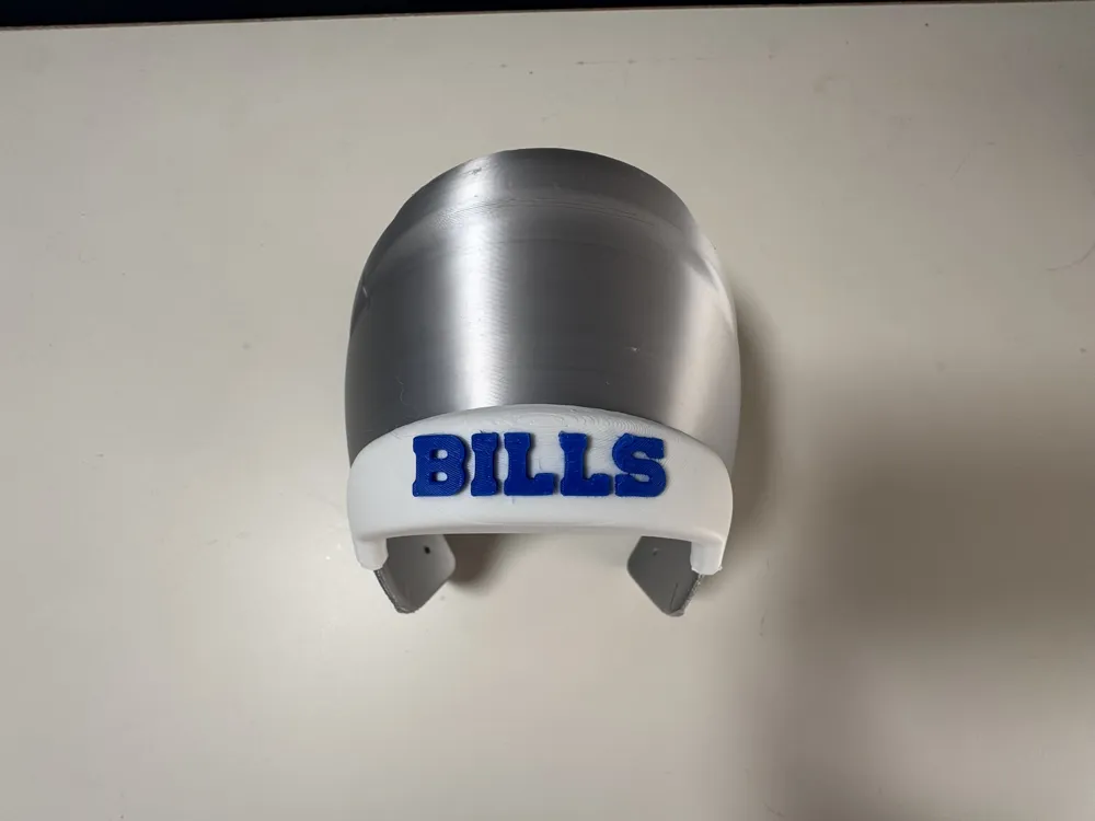 Buffalo Bills Mini Helmet Bumpers - Free 3D Print Model - MakerWorld
