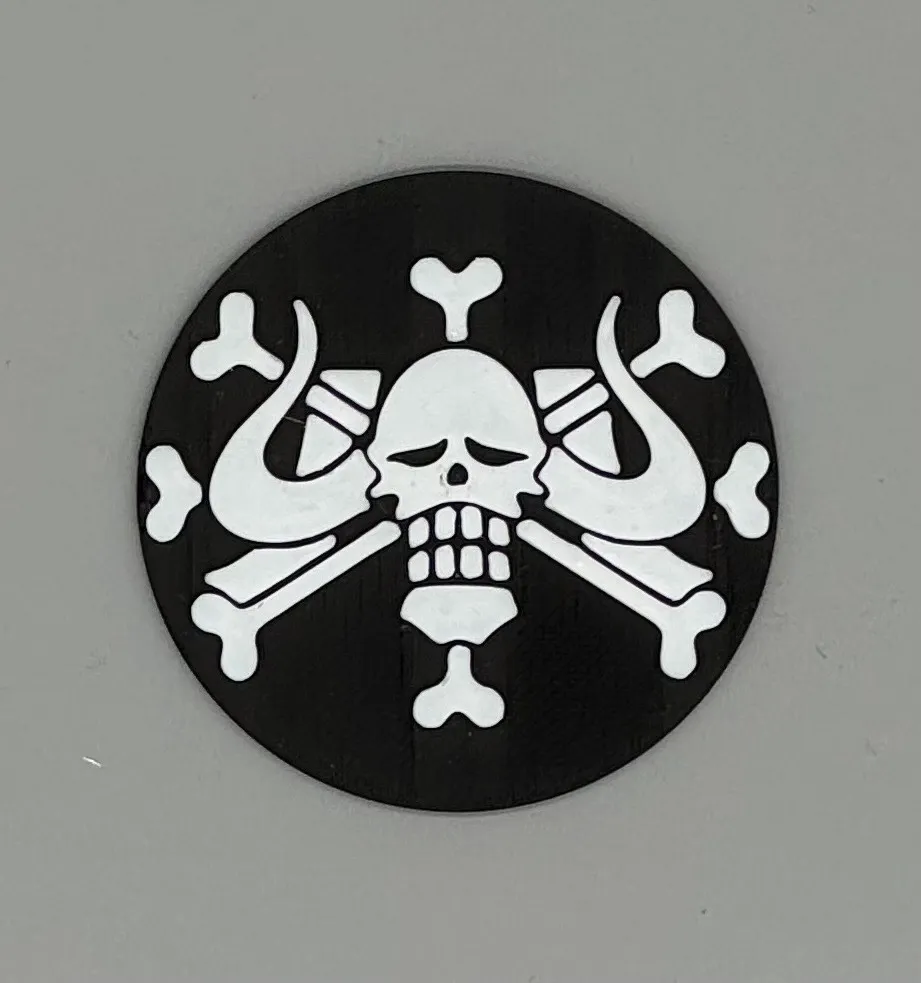 One Piece Token 52 mm - Free 3D Print Model - MakerWorld