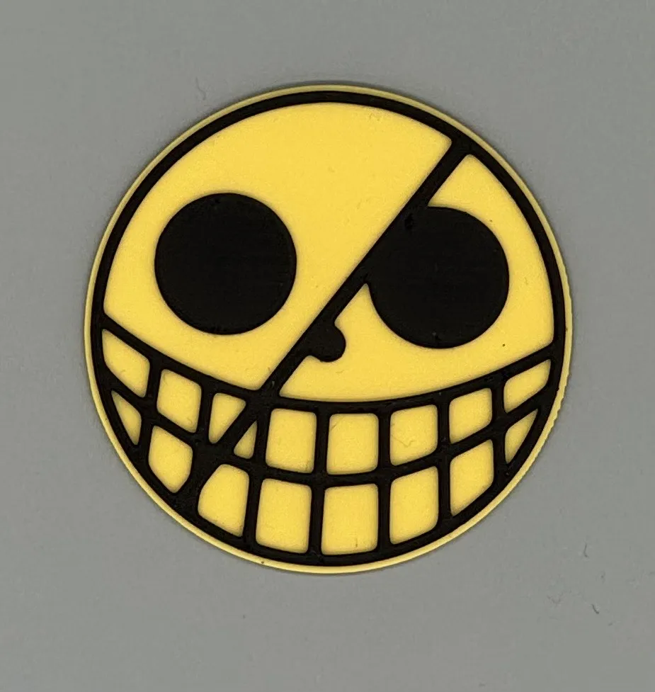 One Piece Token 52 mm - Free 3D Print Model - MakerWorld