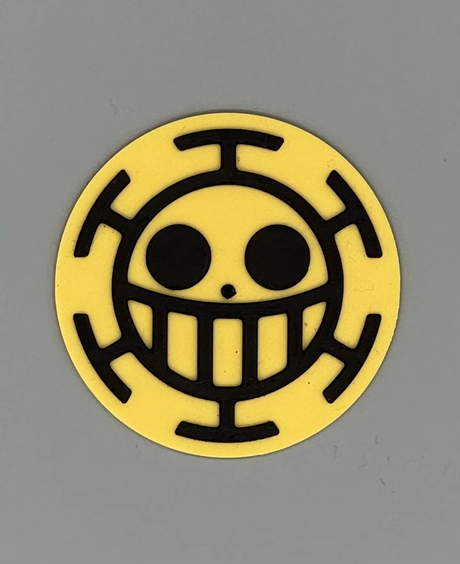 One Piece Token 52 mm - Free 3D Print Model - MakerWorld