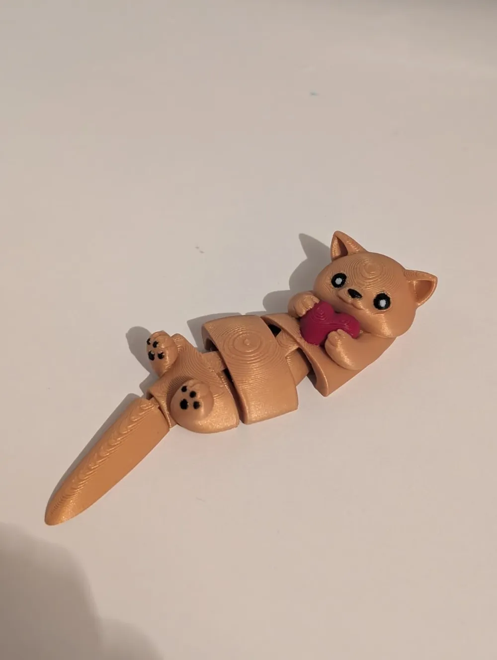 Valentine's Mini Fat Cat - Articulated Animal Gift - Free 3D Print ...